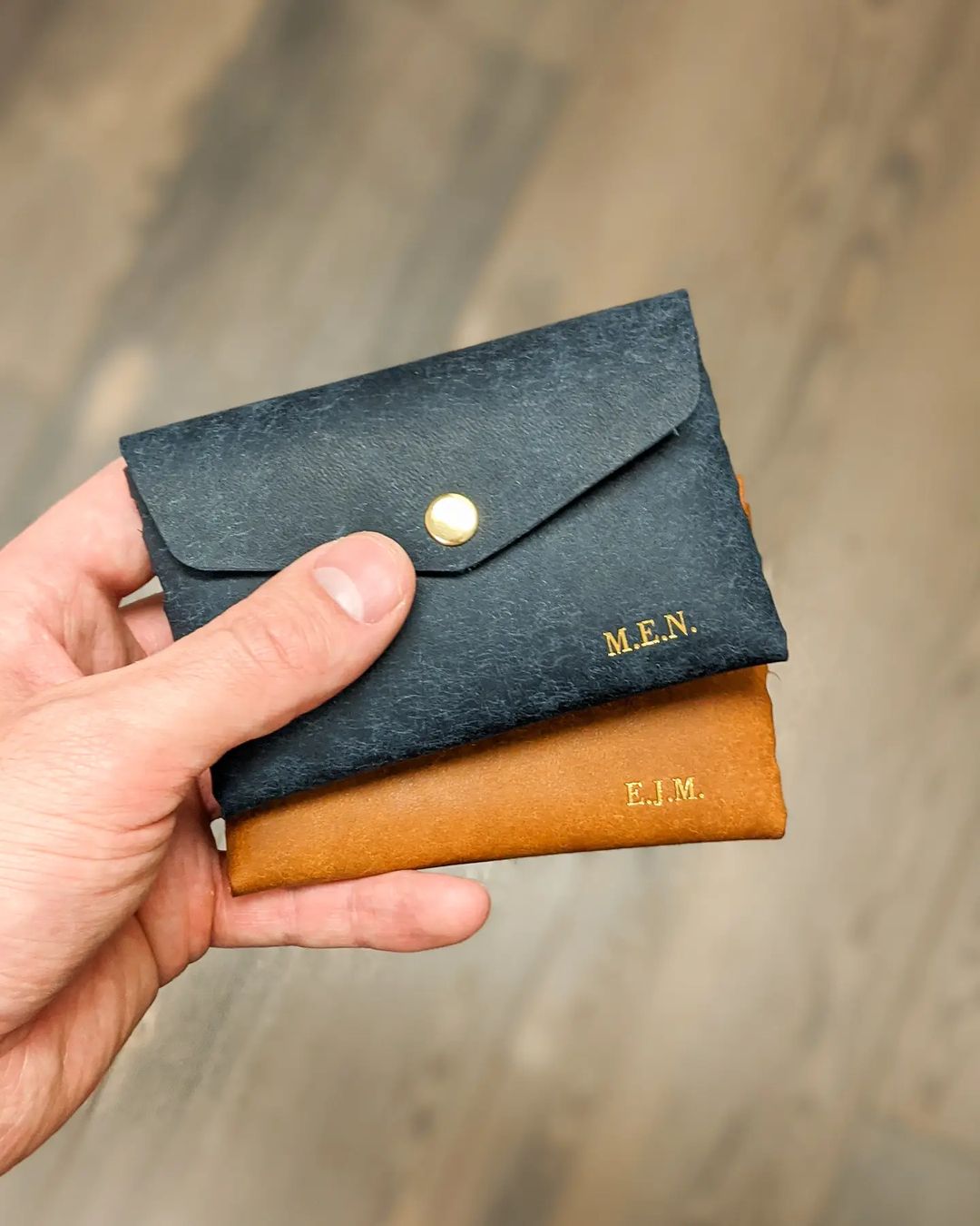 Monogrammed Leather Goods | modjūl studio, the Feeling of Quality